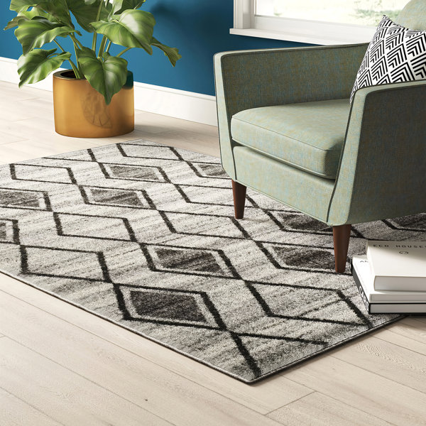 Ebern Designs Arshia Tunisia Performance Geometric Rug & Reviews | Wayfair